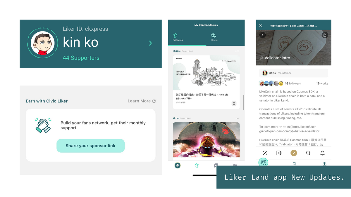 LikeCoin Progress Update 2021.06.07 | by Phoebe Poon | LikeCoin — the DeBook protocol | Medium