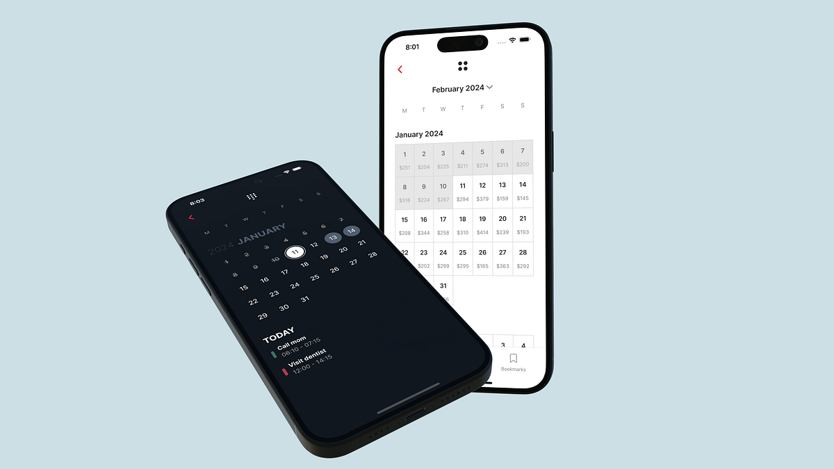 Fast & Customizable Calendars with SwiftUI | by Mijick | Medium