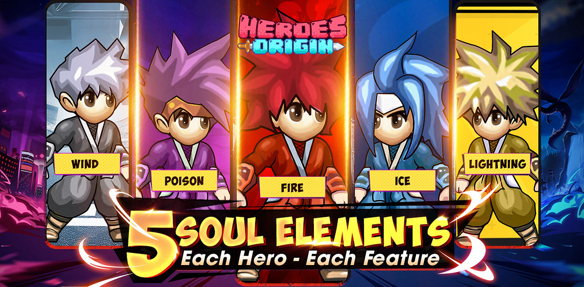Heroes Origin — Soul Elements - Heroes Origin - Medium