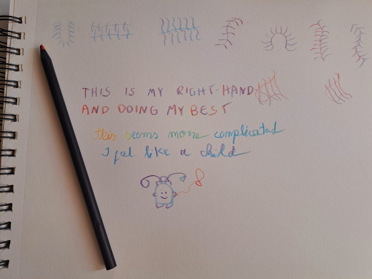 When You’re Suddenly Right-Handed | by niguanta | The DIY Diaries | Oct ...