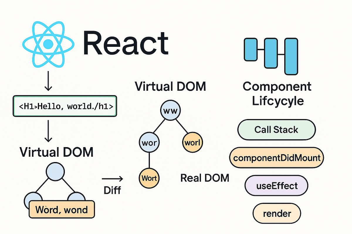 Deep Dive into React: Virtual DOM, Fiber, and Component Lifecycle | by Hiren Vadagama | Jun ...
