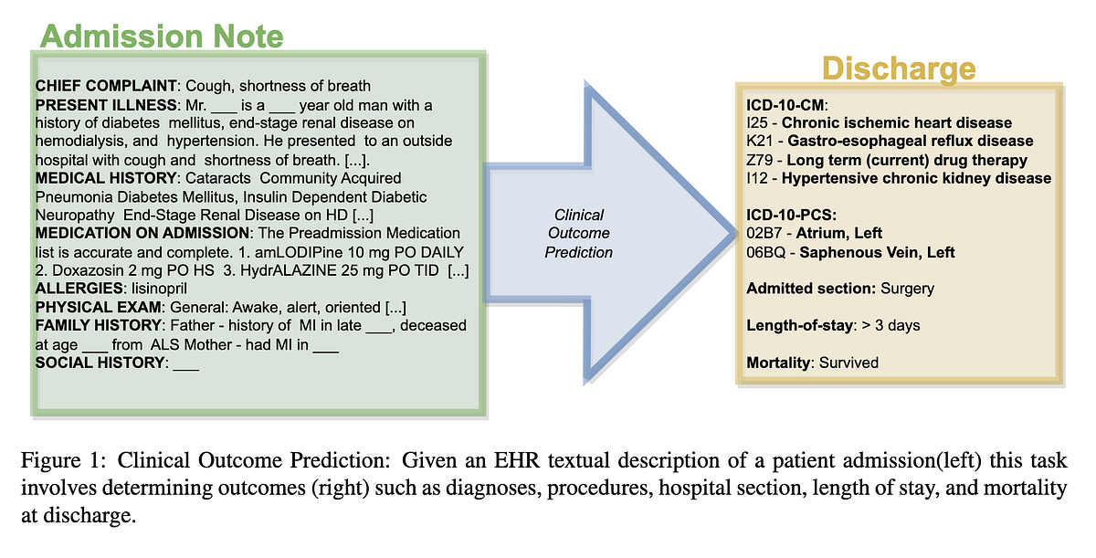 Text-based clinical outcome predictions | by Heloisa Oss Boll | Medium
