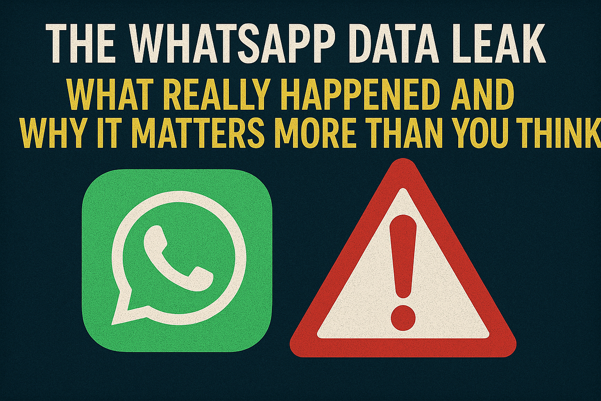 The WhatsApp Data Leak: What Really Happened and Why It Matters More Than You Think | by Faisal ...