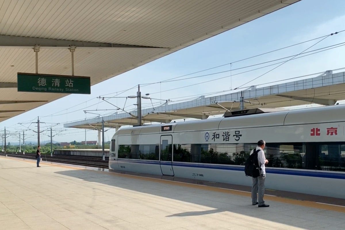 China’s Humble-ish High Speed Beginnings: The CRH1 Trains | by David ...