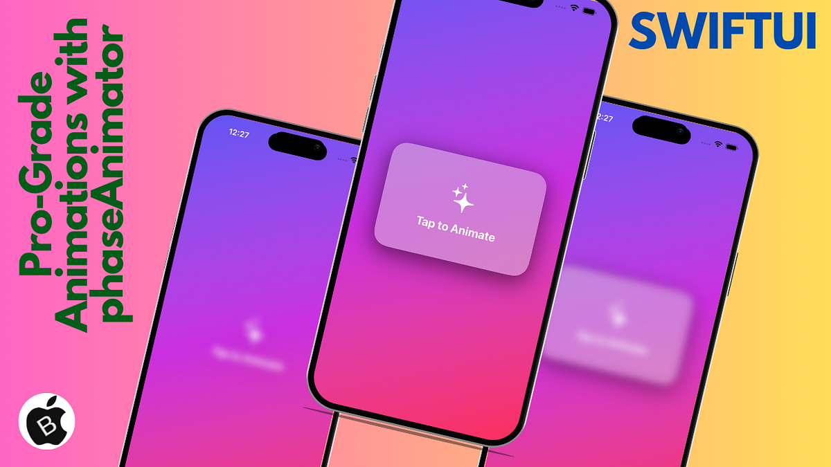 🚀 Mastering SwiftUI phaseAnimator: Advanced Multi-Step Animations in ...