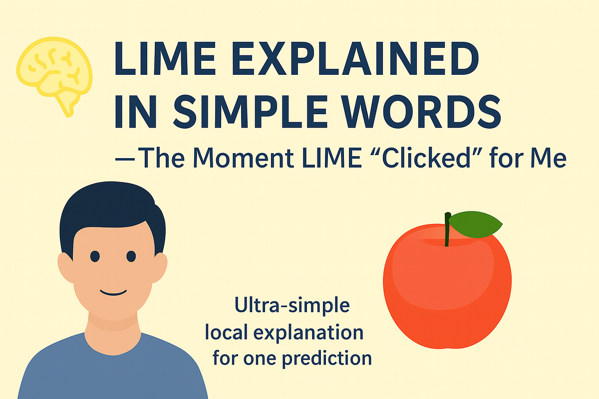 How I Finally Understood LIME Today (And Why It Changed How I See AI ...