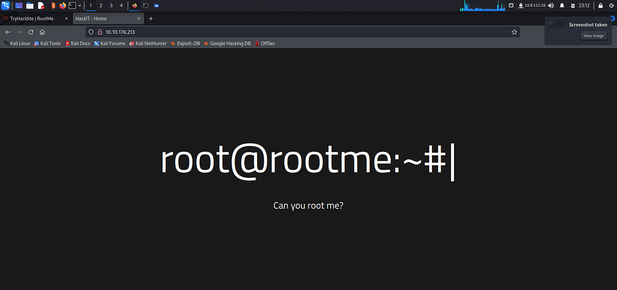 TryHackMe: ROOTME Walkthrough. Lets get started… | by Solocoderider | Medium