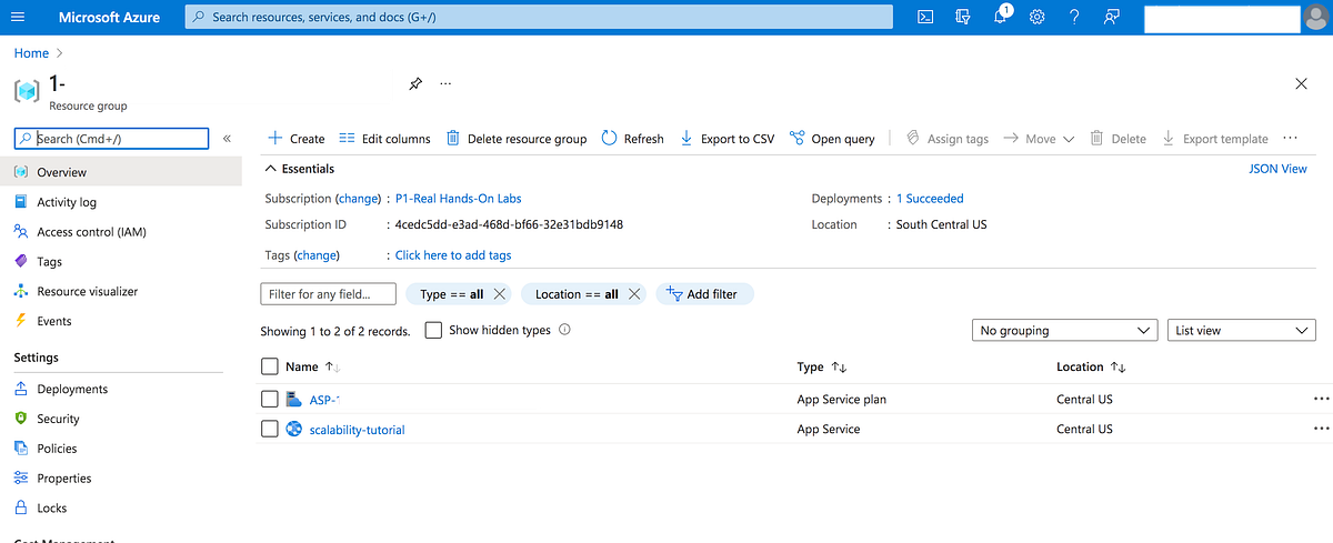 Scaling out an Azure Web App via the Azure portal | by Marco Venturi ...