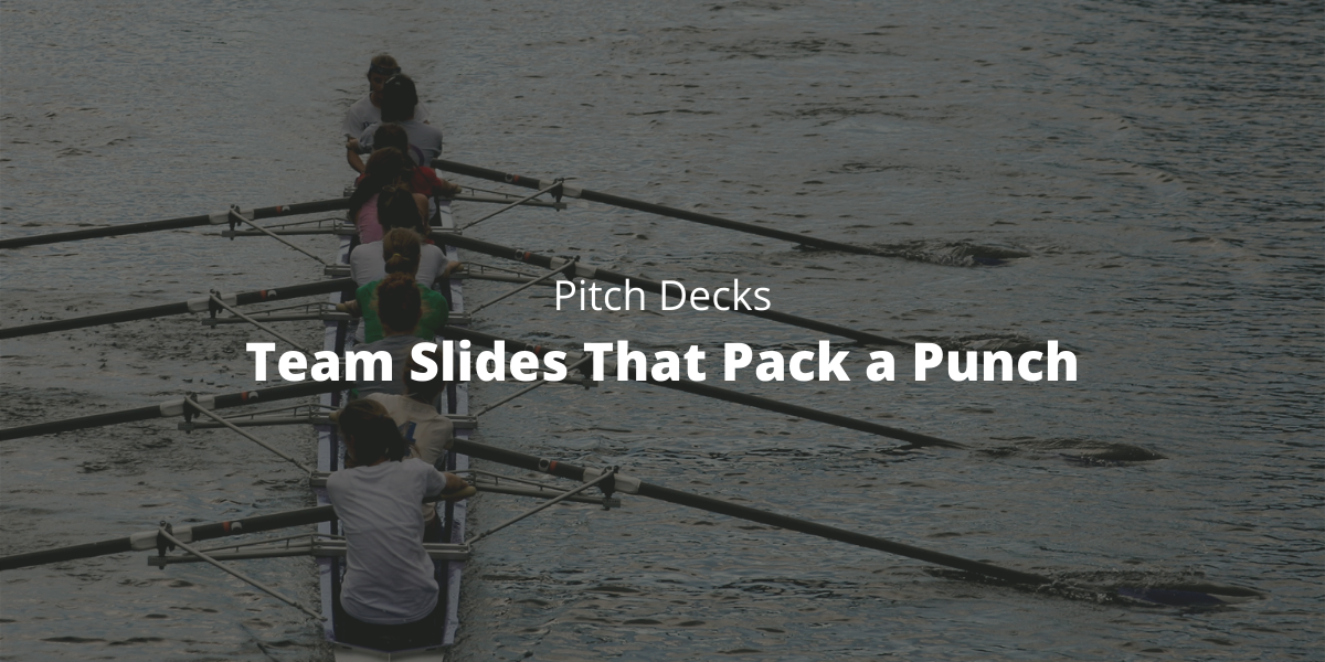 How to Create Impactful Team Slides | by Nicolas Carteron | Pitch Decks ...