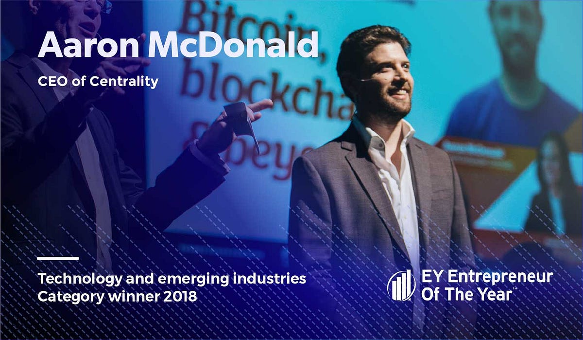 Aaron McDonald named category winner for EY Entrepreneur of the Year ...