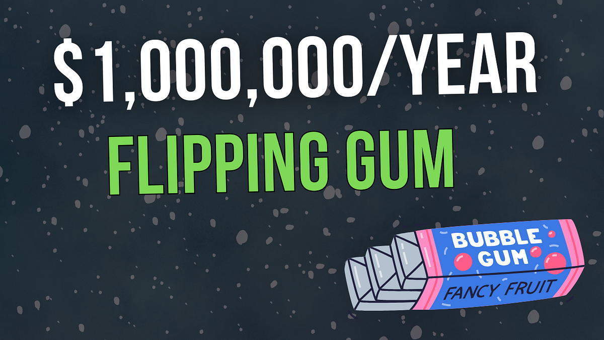 $1,000,000/Year Reselling Gum On Amazon | by Brandon Duff, The Boring ...