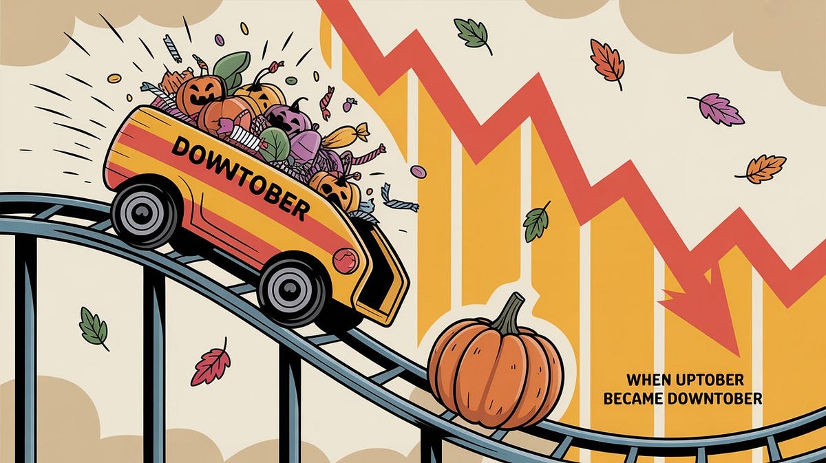 When Uptober Became Downtober: How the Hype Reversed | by Gab | Crypto ...
