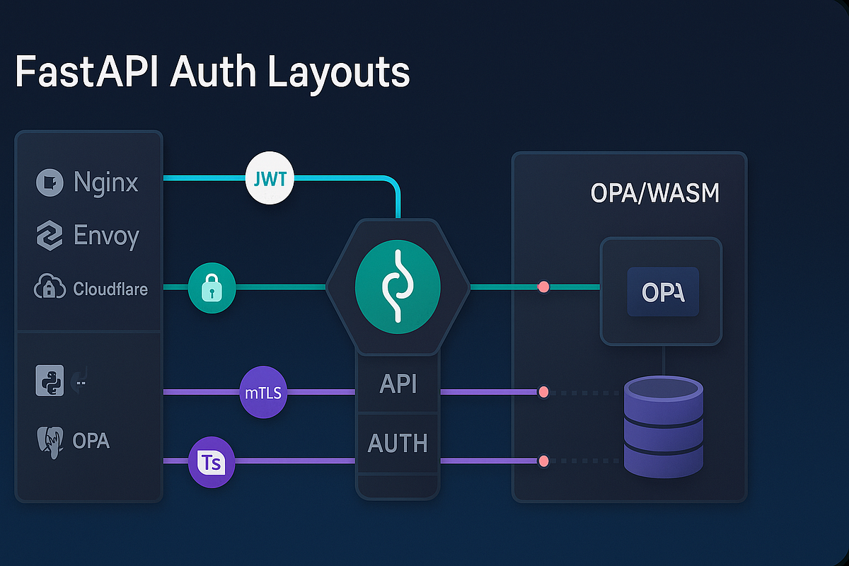 7 FastAPI Auth Layouts (JWT, OPA, mTLS) Without Latency | by Modexa ...