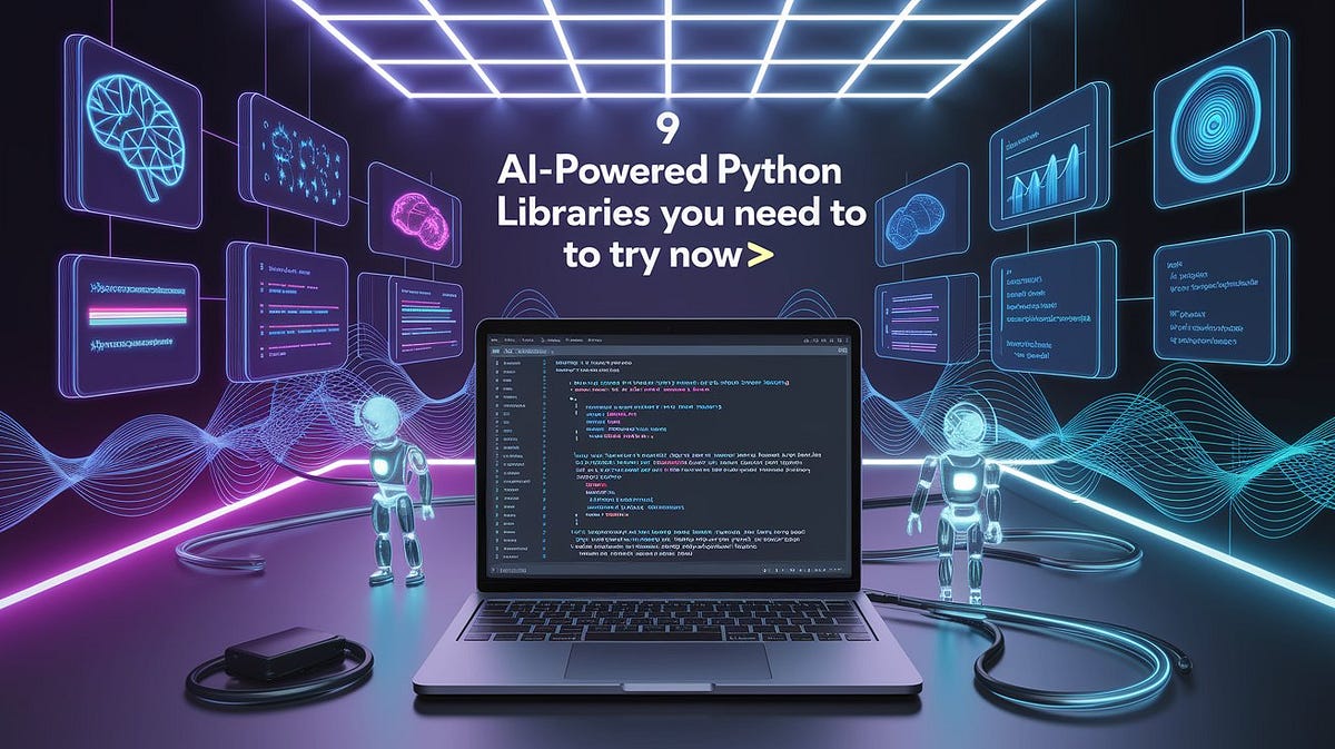 9 AI-Powered Python Libraries You Need to Try Now | Python in Plain English