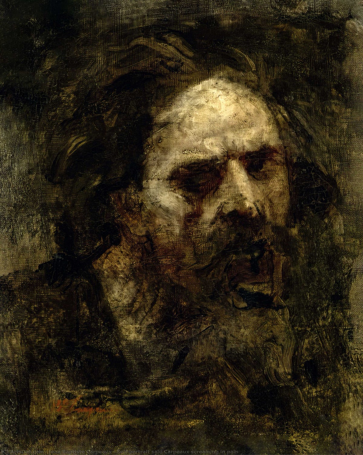 Another self portrait in words. He is the one that is constantly let ...