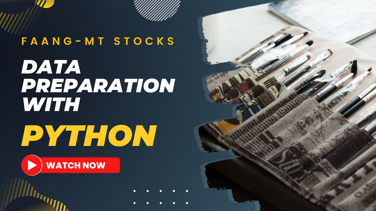 Basic Data Preparation with Python (Stock Price Data) | by Foo Cheechuan | Dev Genius
