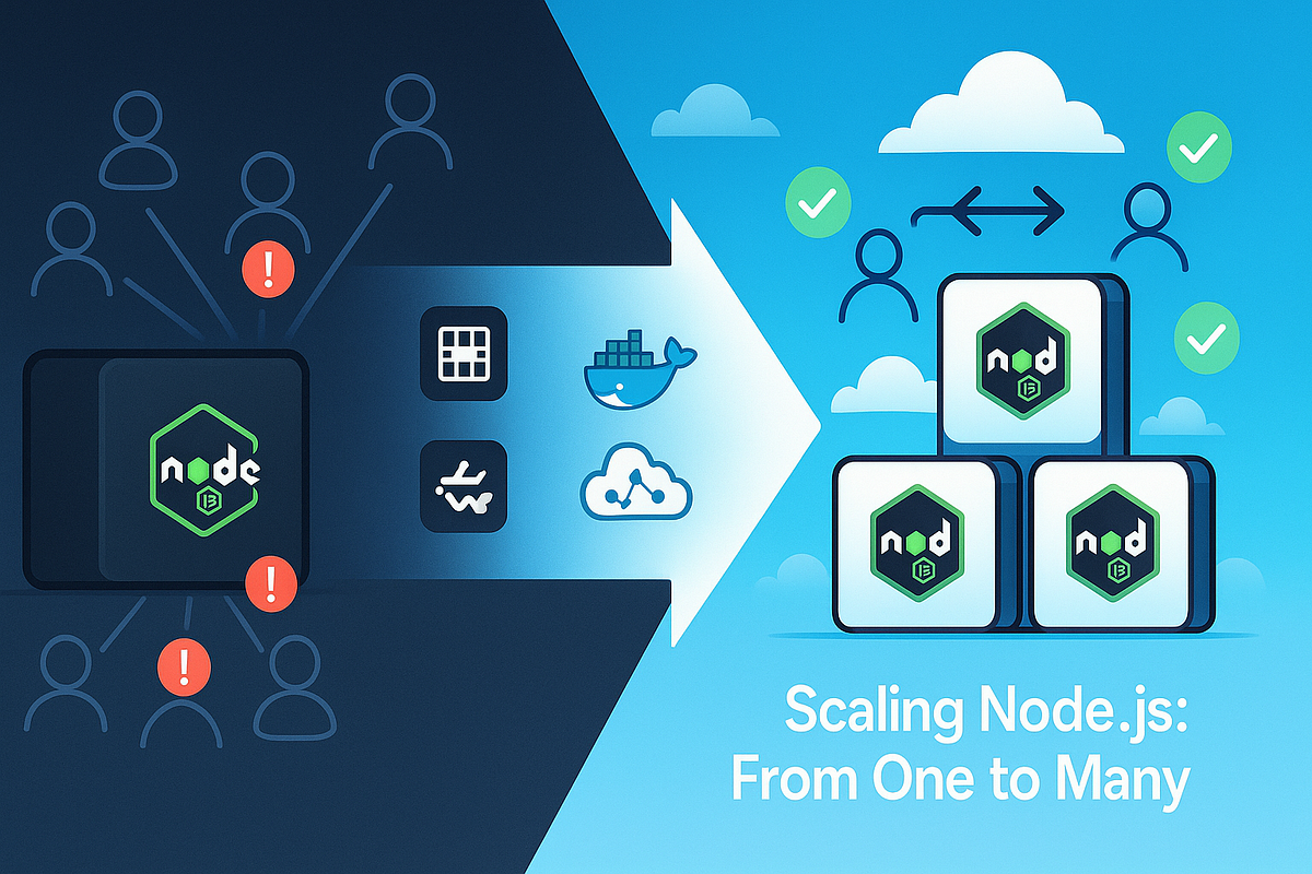 From 10 to 10,000 Users: Horizontal Scaling Strategies in Node.js | by Bhagya Rana | Jul, 2025 ...