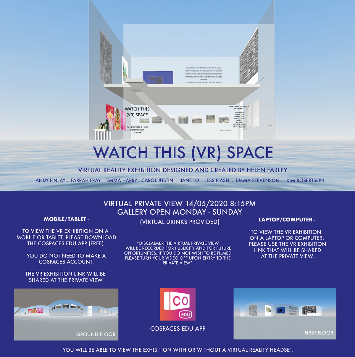 “Watch this (VR) space”, Virtual Reality art exhibition | by Coralie ...