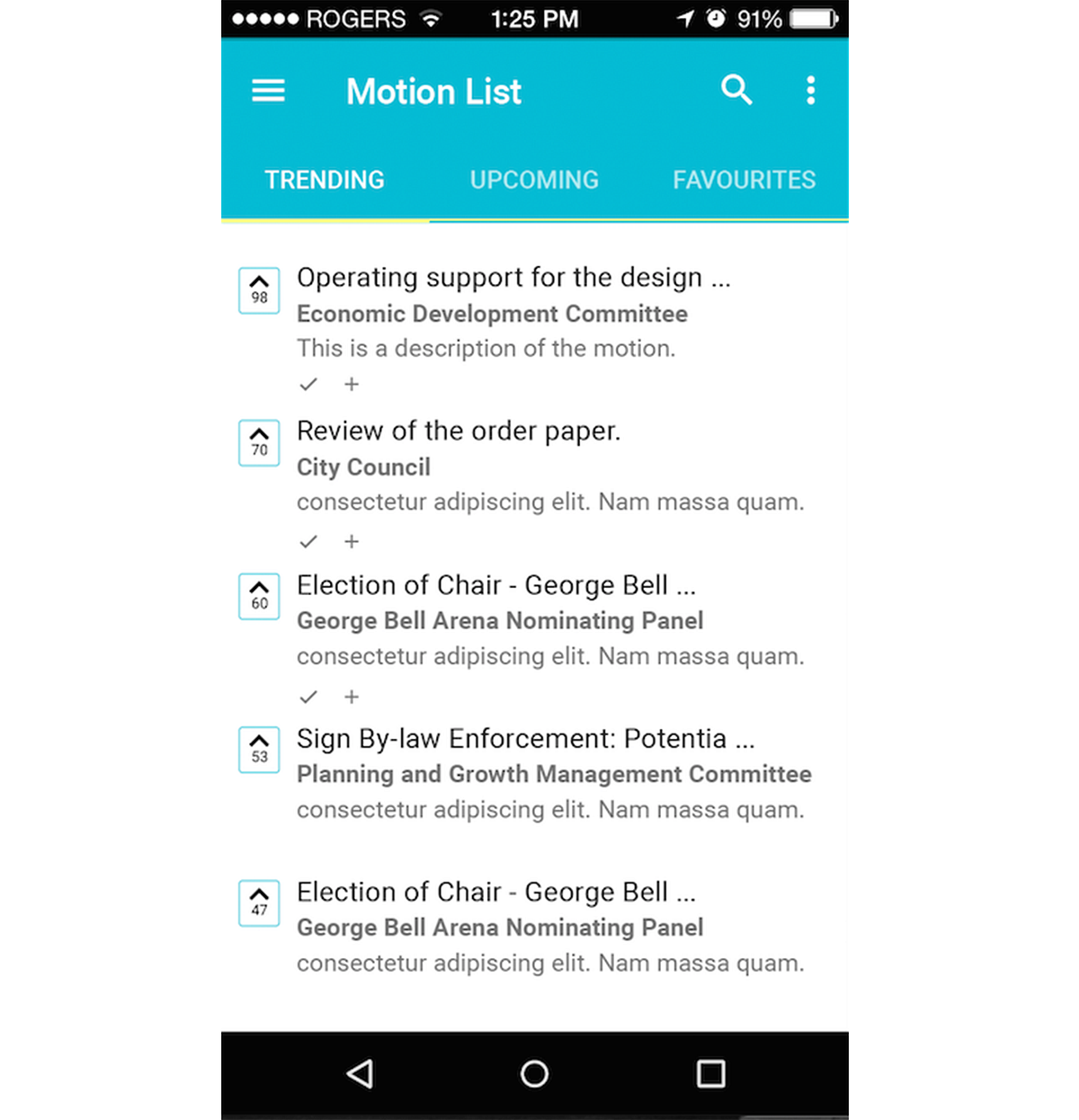 City Hall App: Designing for Transparency | by Raphael Katz UXD | Medium