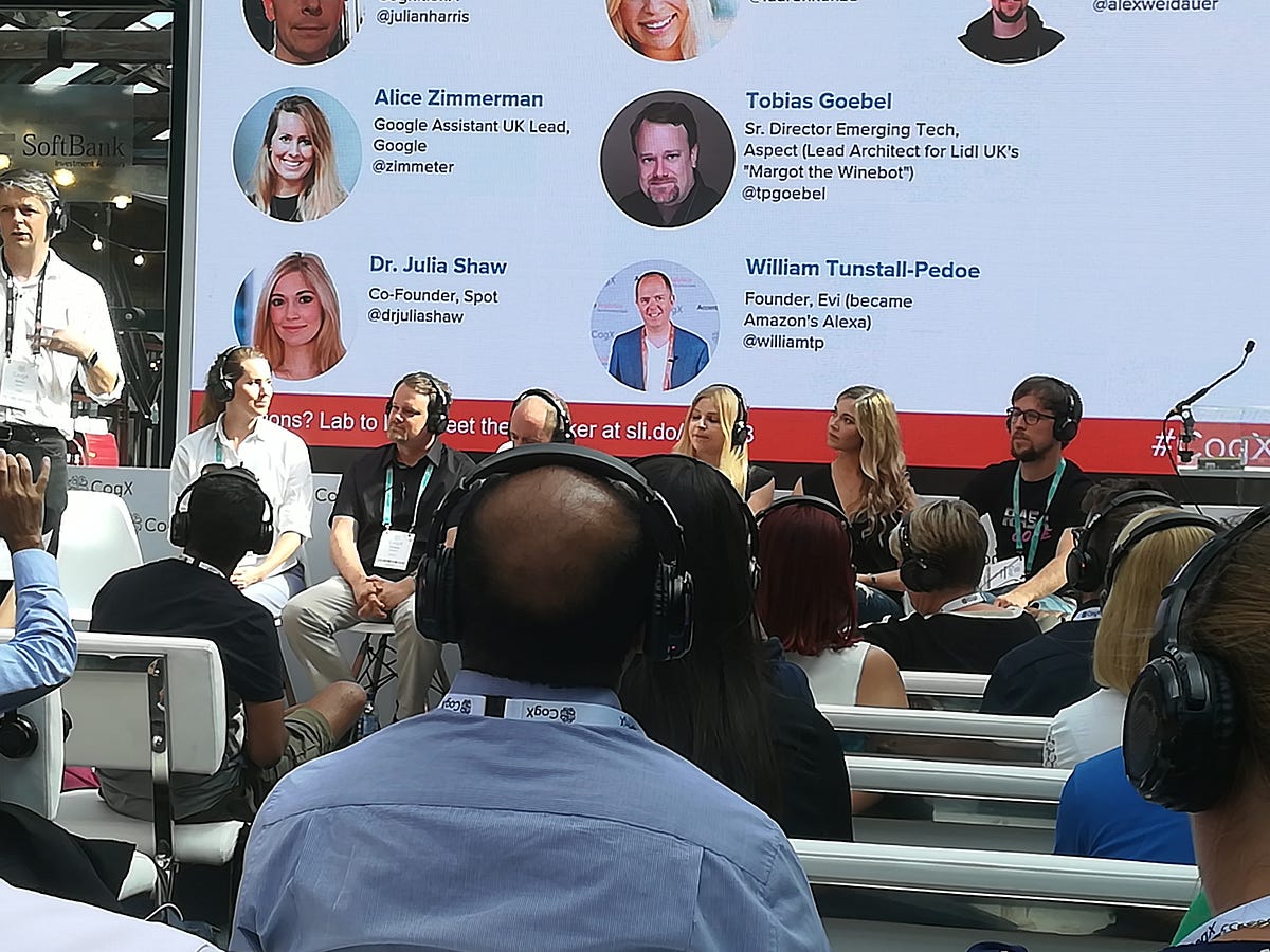 CogX London 2018. I was lucky enough this week to attend… | by Steve ...