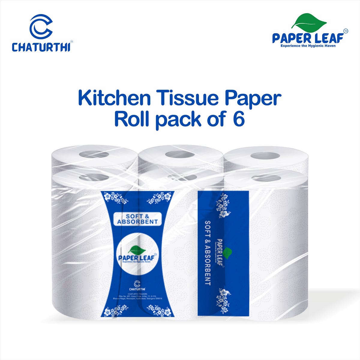 Paper Leaf Kitchen Tissue Roll. About this item | by chaturthi traders ...