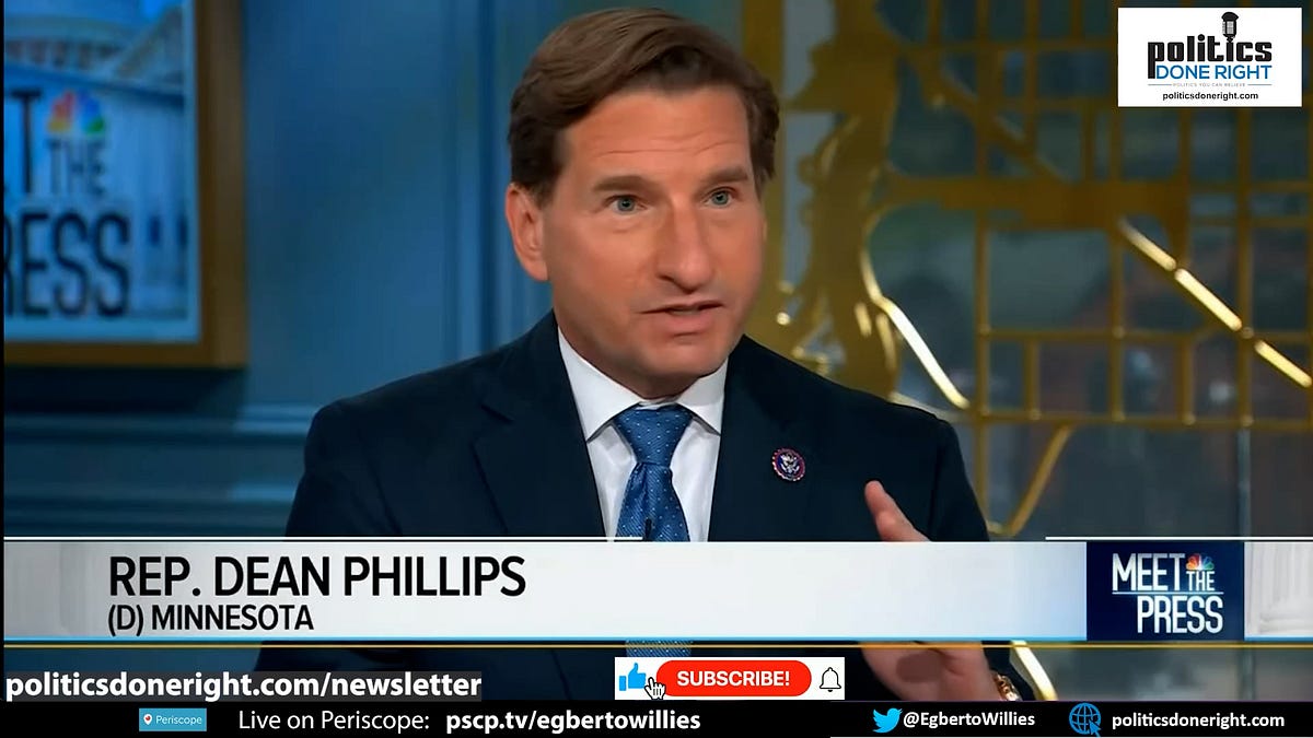 Should Rep. Dean Phillips be taken seriously about having a real 2024 ...