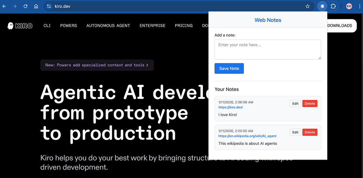 How I Built a Full-Stack Application Using Kiro, Kiro Powers, and MCP Servers | by Manoj ...
