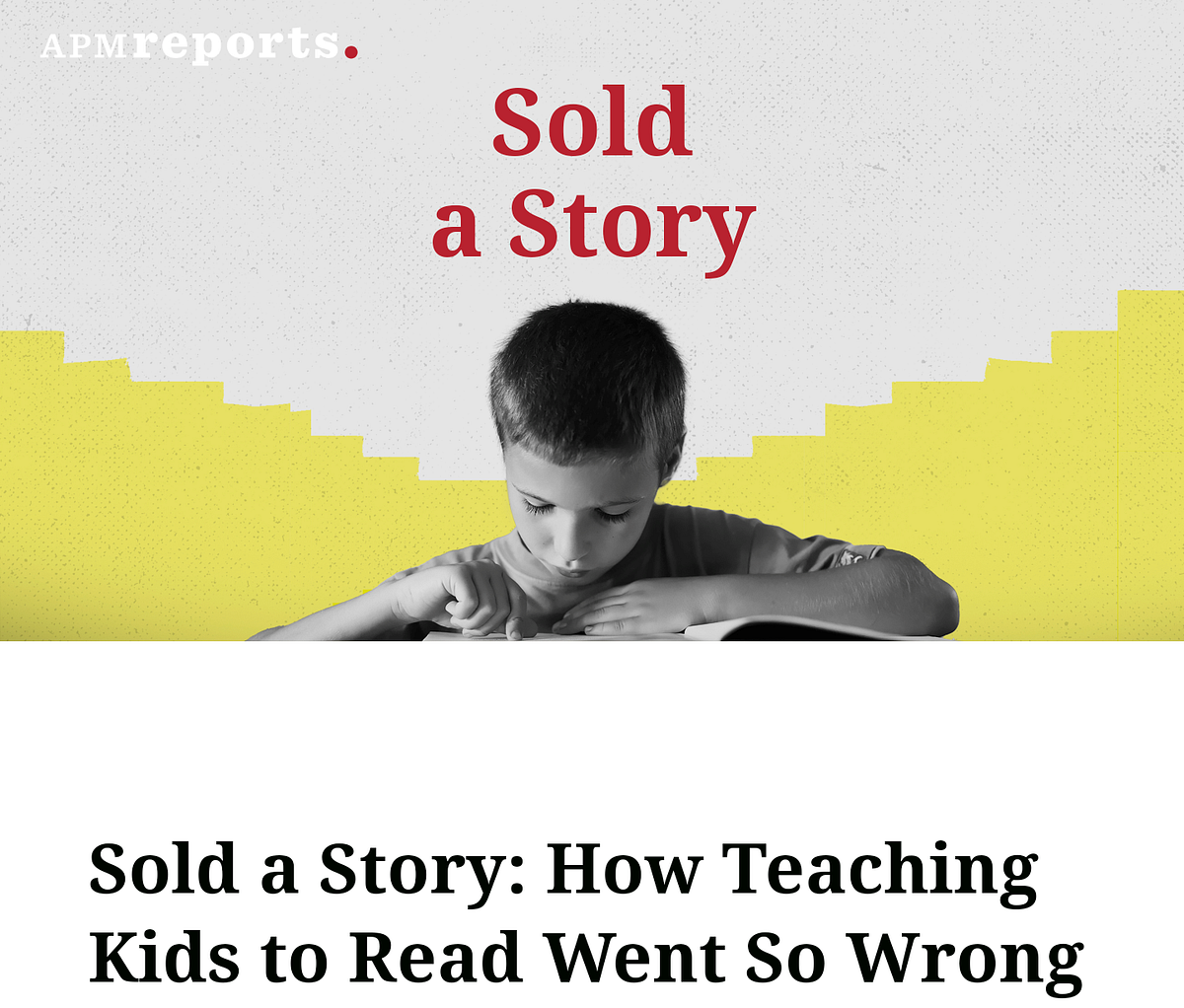 Teaching children to read. I just binged this entire podcast… | by ...