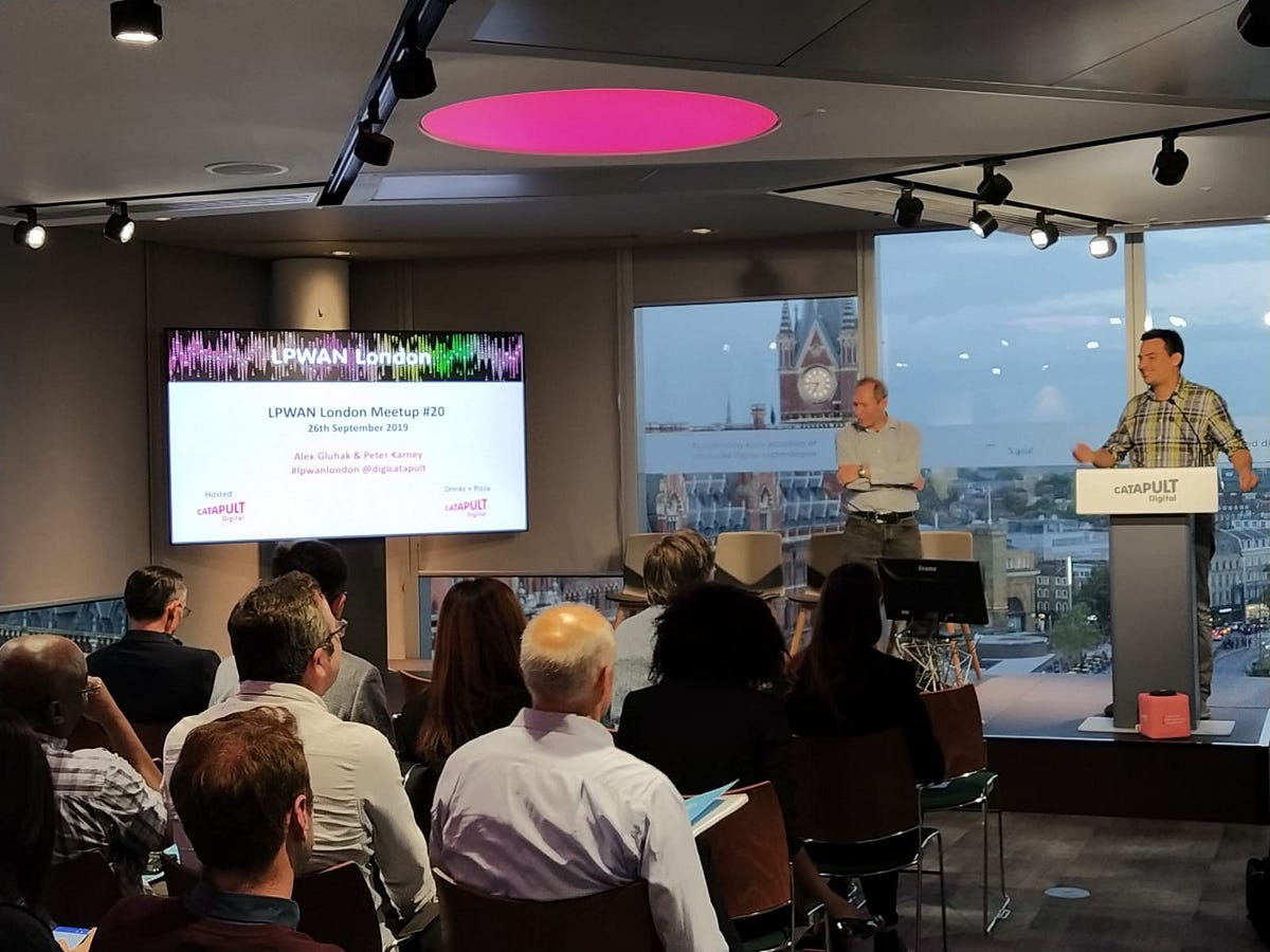 Digital Catapult’s LPWAN London Meetup | by Alex Gluhak | Digital ...