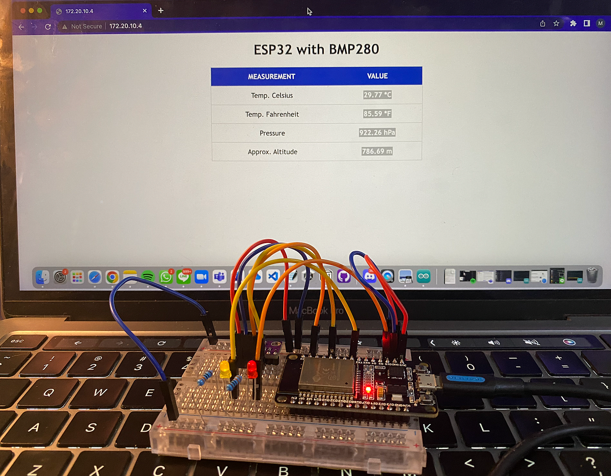 ESP32: Web Server & Weather Station | by Marcheline Fanni | Medium