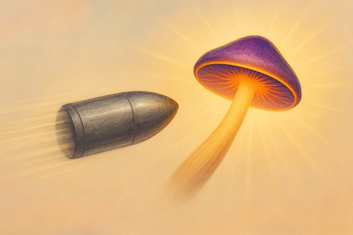 The Magic Mushroom Bullet. (Doesn’t Exist) | by Lisa Loewen, MAIS, RCC ...