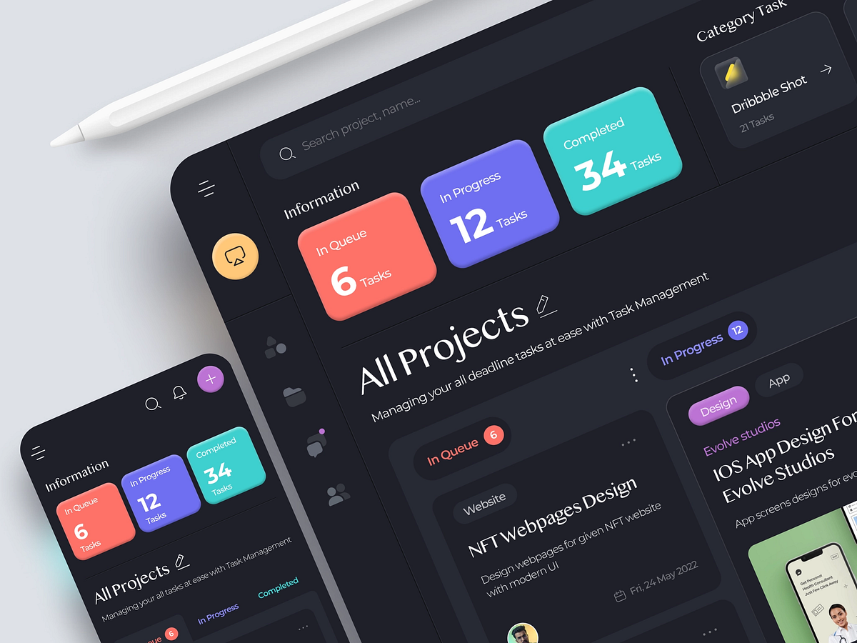 Website Dashboard Inspiration 160 | UX Design Consulting Firm | TMDesign