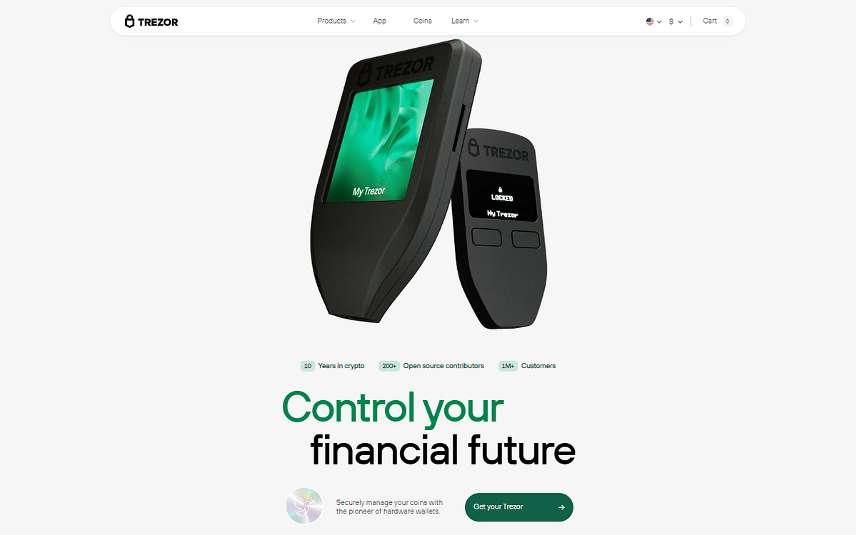 Getting Started with Trezor.io/Start | Trezor Install | by ...
