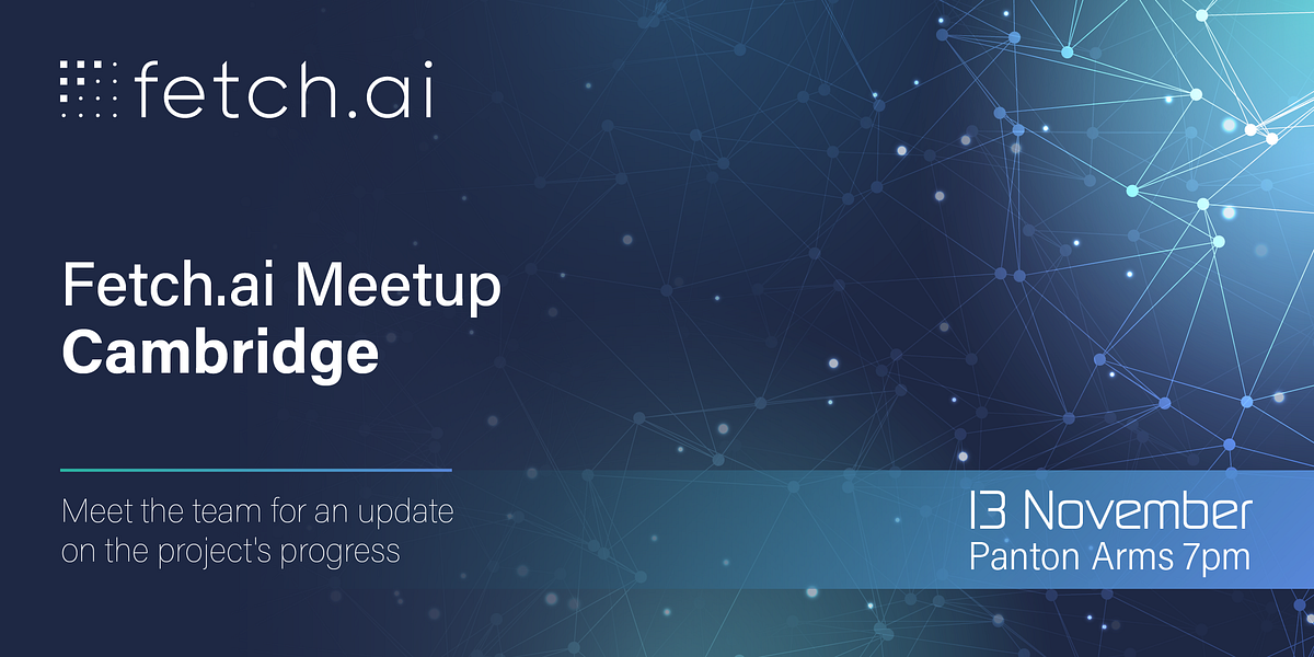 Community Newsletter (28 October — 1 November) | by Fetch.ai | Fetch.ai ...