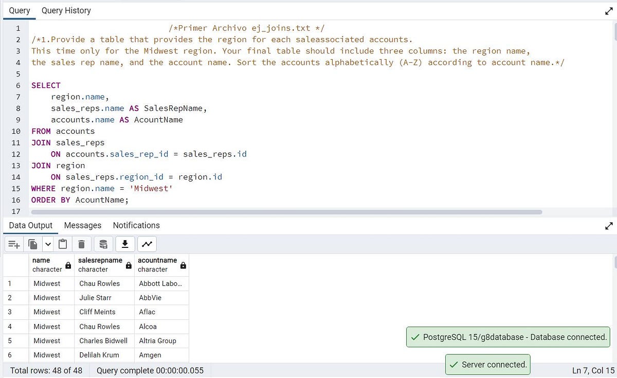 Proyecto de SQL. Dentro del proyecto de data scientist… | by Anthony Flores | Medium