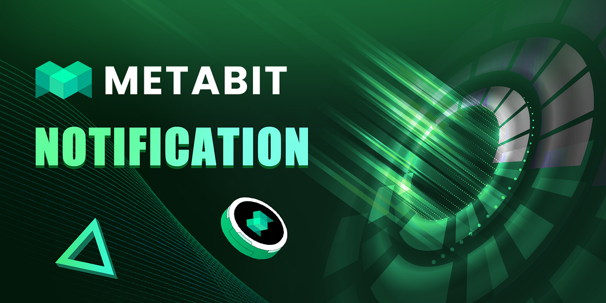 METABIT node staking deployment Notification | by METABIT NETWORK ...