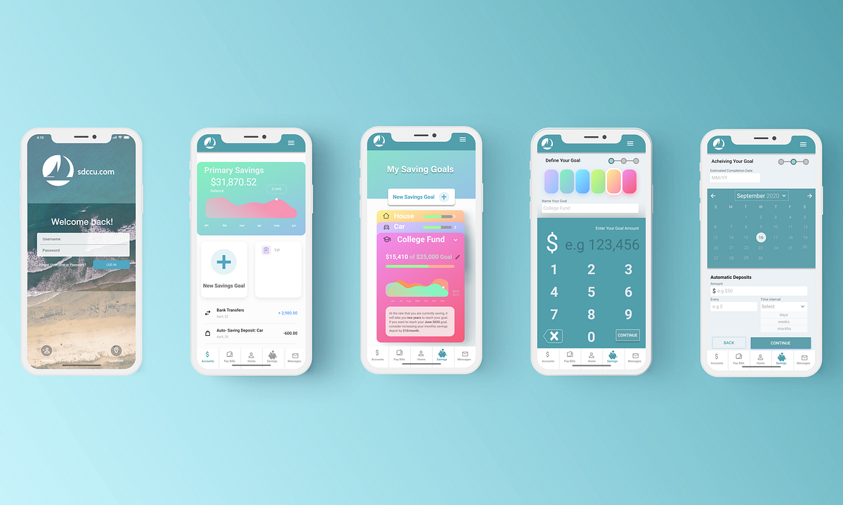 Save Smarter with SDCCU. A redesign exploration of the San Diego… | by ...