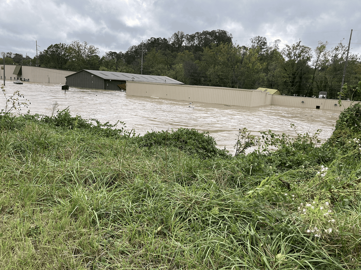 Hurricane in Asheville, NC, 2024. Eight months ago we unknowingly drove ...
