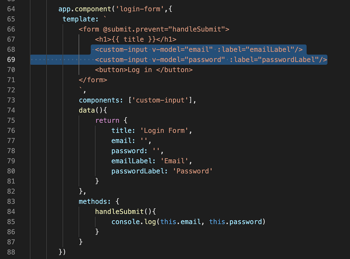 02Vue Js: loops. Loops to simplify the same component | by MarinaYutingS | Medium