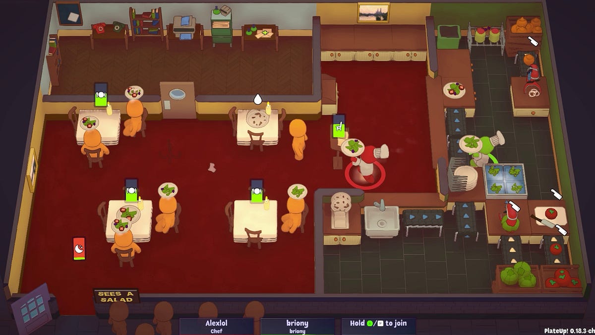 PlateUp! x 128 People. Gameplay Journal #3 | by Avery | Medium