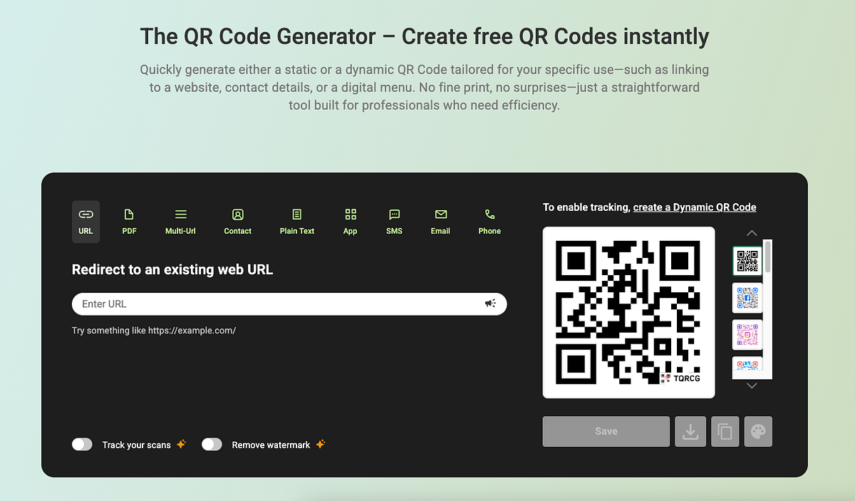 The Best Free QR Code Generator (2025) | TQRCG Review | by Artturi ...