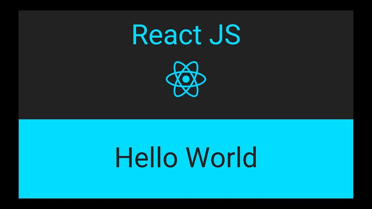 Setting Up and Running Your First React Project | by Mohi Mishra | Mar ...