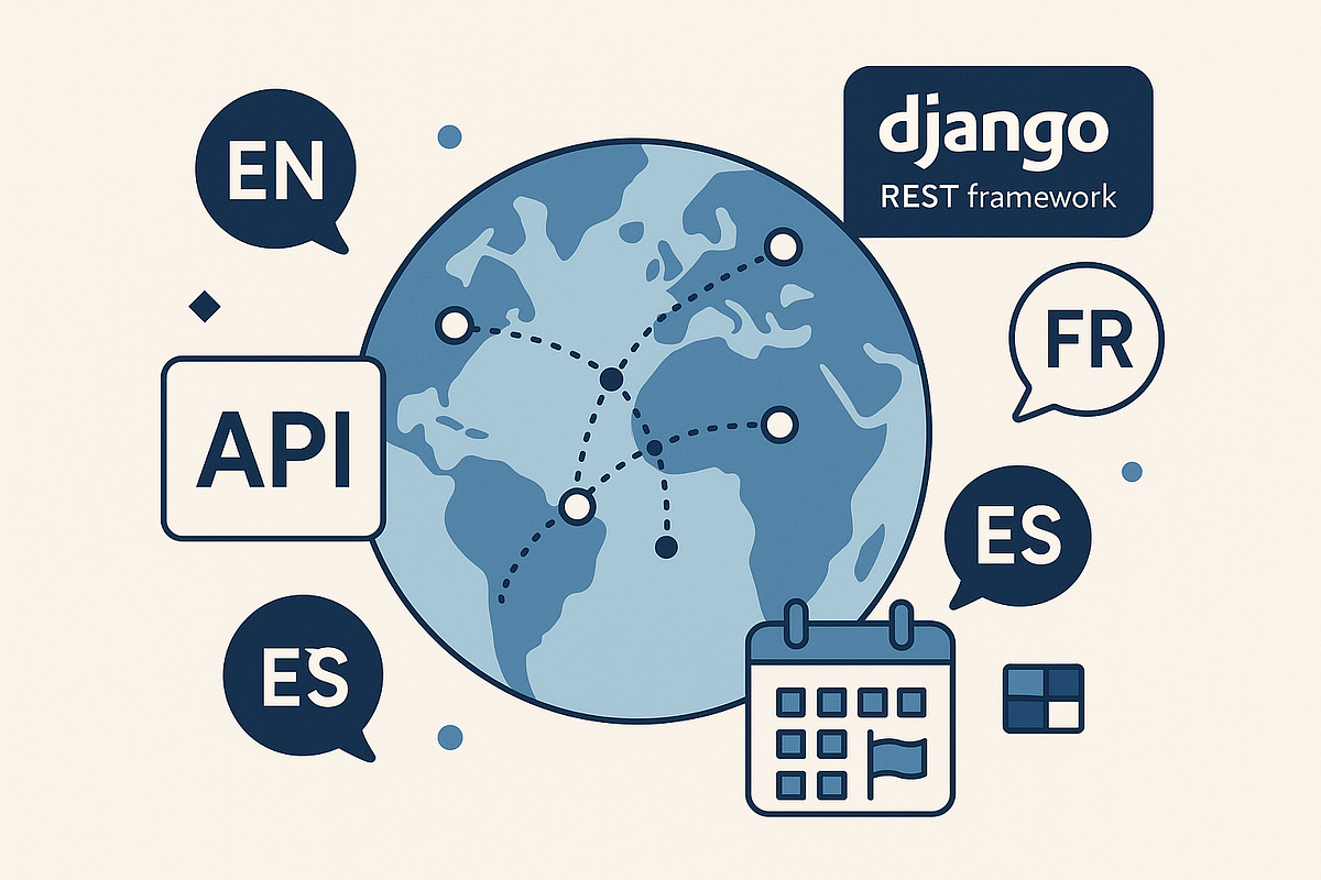 Django API with DRF: Effortless Internationalization | by Osirus Djodji | Jun, 2025 | Dev Genius