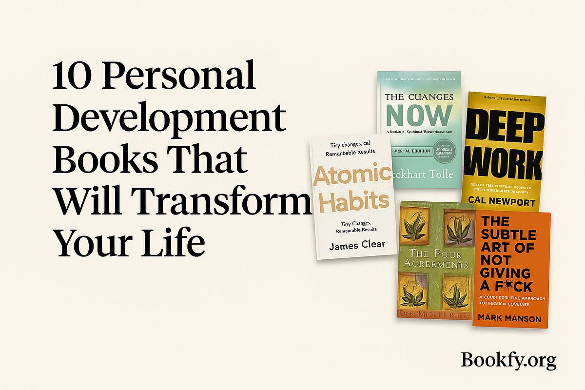 10 Personal Development Books That Will Transform Your Life | by Bookfy ...