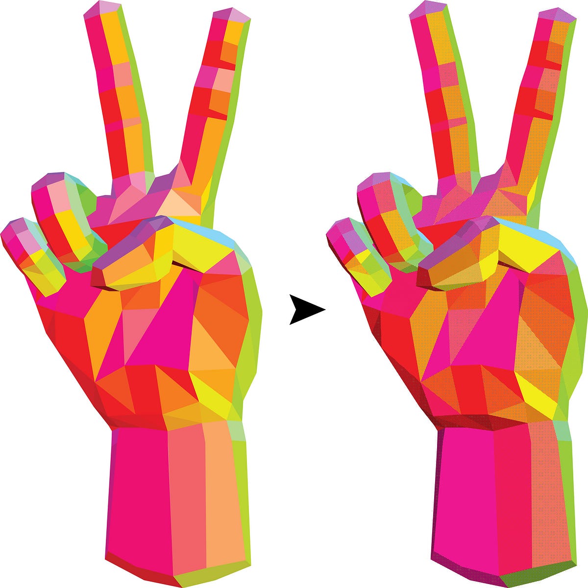 How to simplify your color palette with halftones in Adobe Illustrator ...
