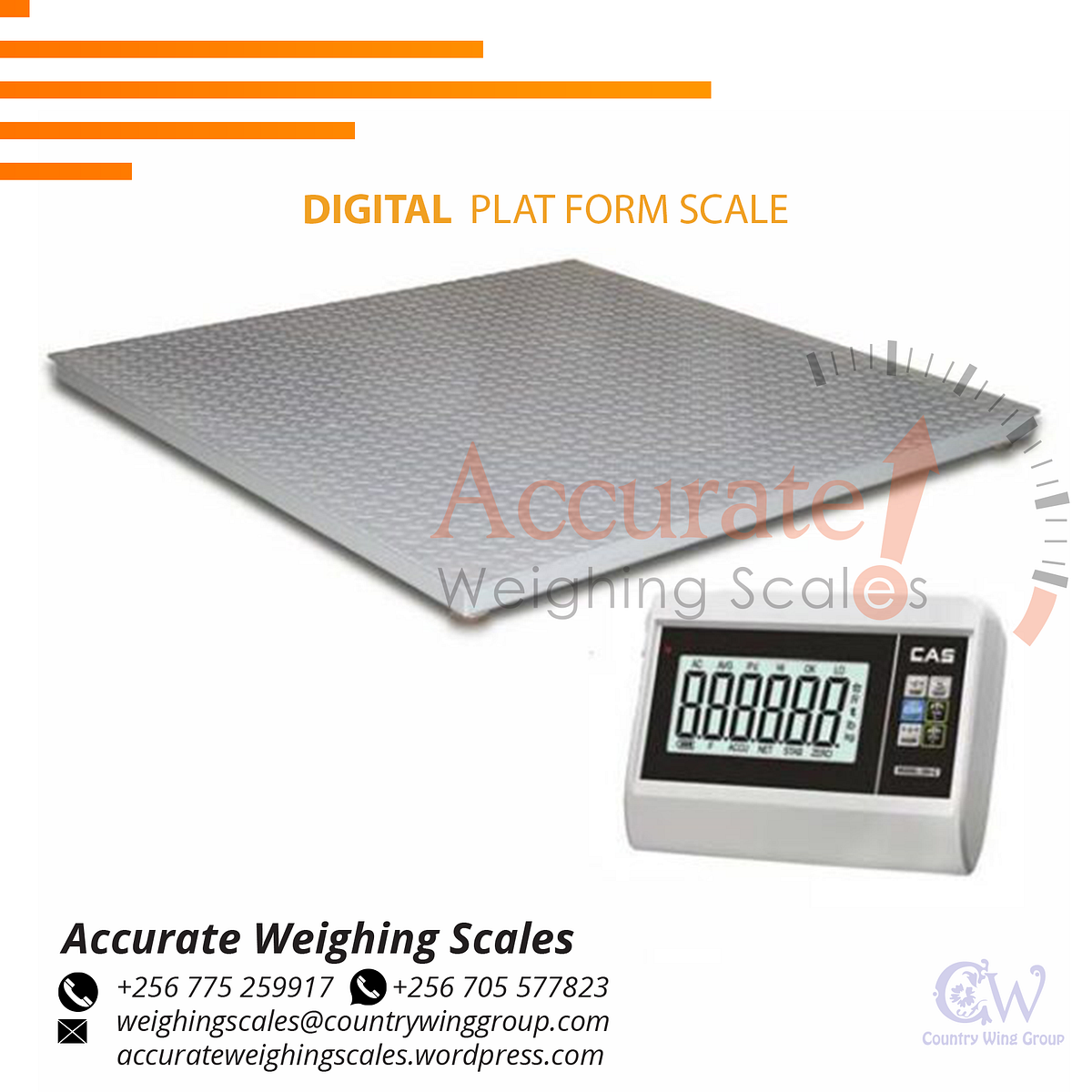 Flexible heavy-duty platform weighing scale Wandegeya ...