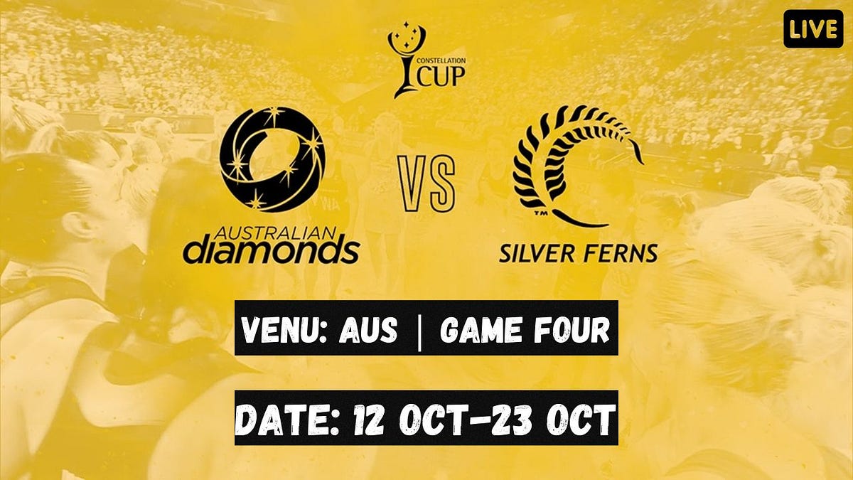 Constellation Cup: Origin Australian Diamonds VS New Zealand Silver ...