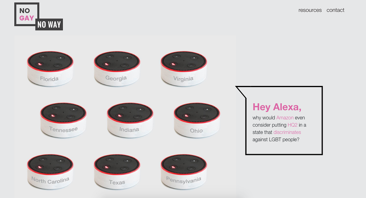 [NEWS] LGBTQ Activists Demand that Amazon Send a Message to States | by ...