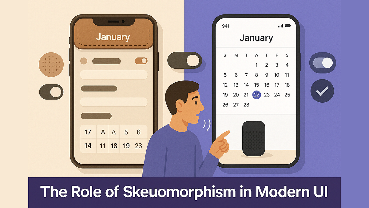 The Role of Skeuomorphism in Modern UI: More Than Just Nostalgia | by ...