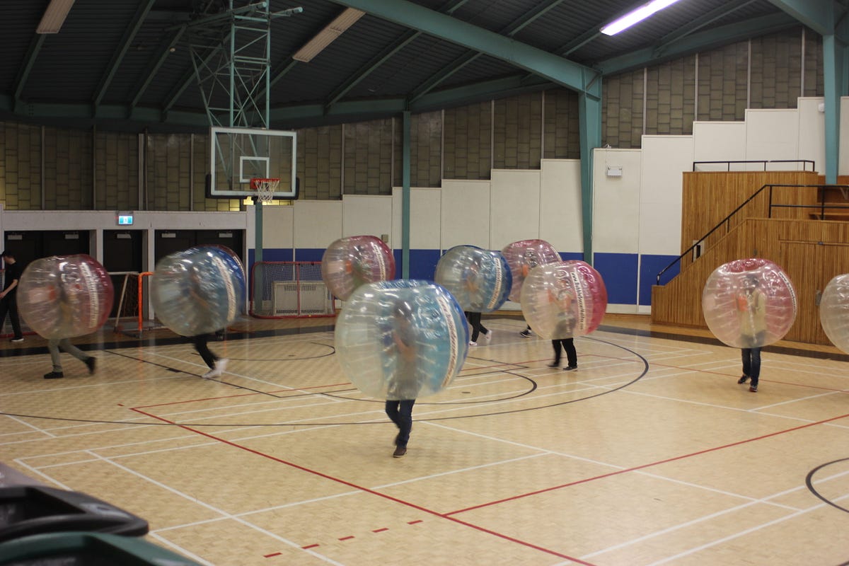 Bubble soccer takes over the weekend | by Michael Coolen | Medium
